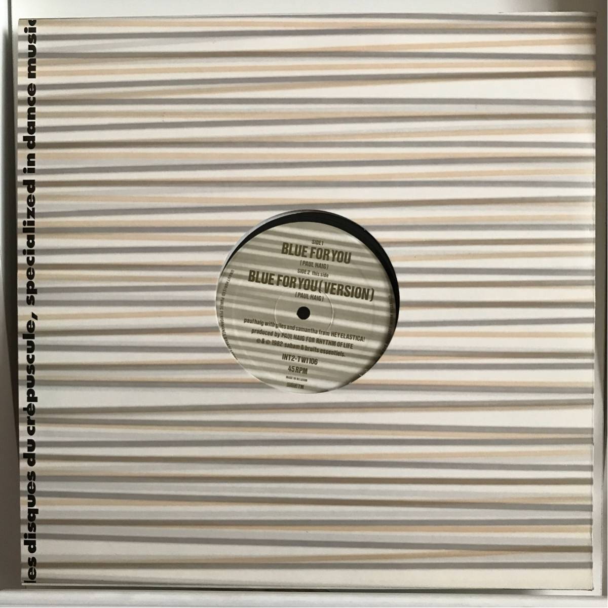 THE MONDAY MORNING HI-QUALITY VINYL RIP : Part One : BLUE FOR YOU – THE ...
